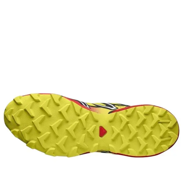 SALOMON Speedcross 3 "sulphur" Athletic Sneakers - Red/yellow