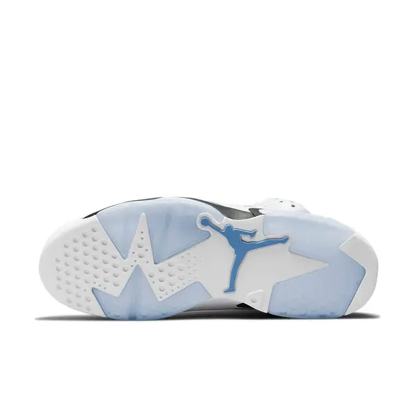 JORDAN 6 Retro "unc Home" High Top Sneakers - White/blue