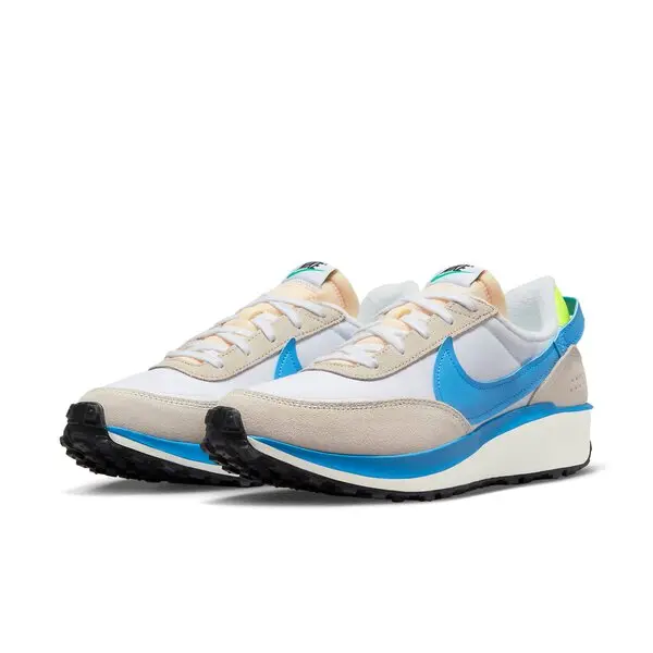 Nike Waffle Debut Sneakers - Gray/blue