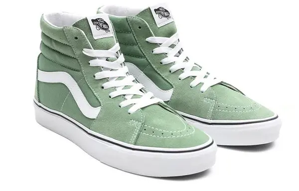VANS Sk8-hi High Top Sneakers - Peppermint Green
