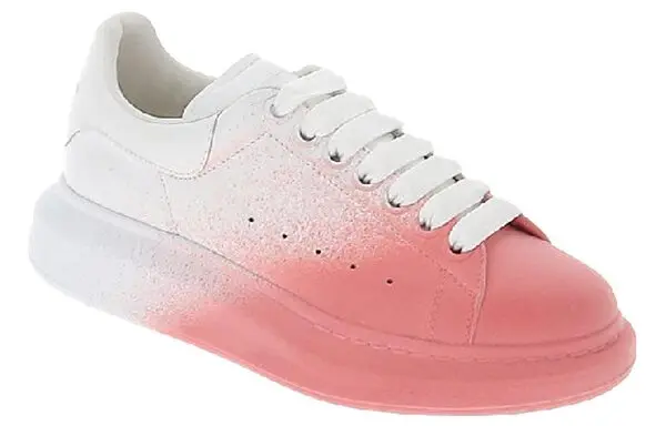 Alexander McQueen Oversized Sneaker - White/pink