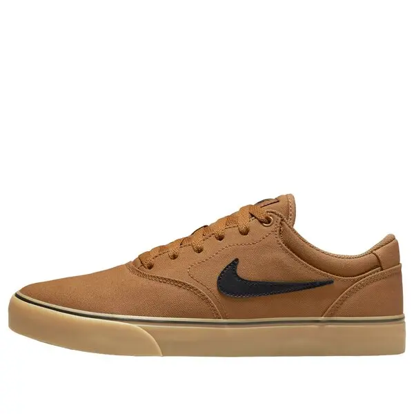 Nike Chron Sb 2 Canvas Sneakers - Brown/black
