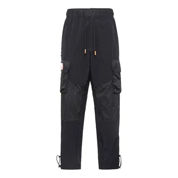 JORDAN 23 Engineered Side Big Pocket Cargo Casual Long Pants - Black