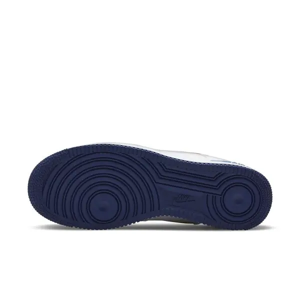 Nike Force 1 Premium Low Top Sneakers - White/blue