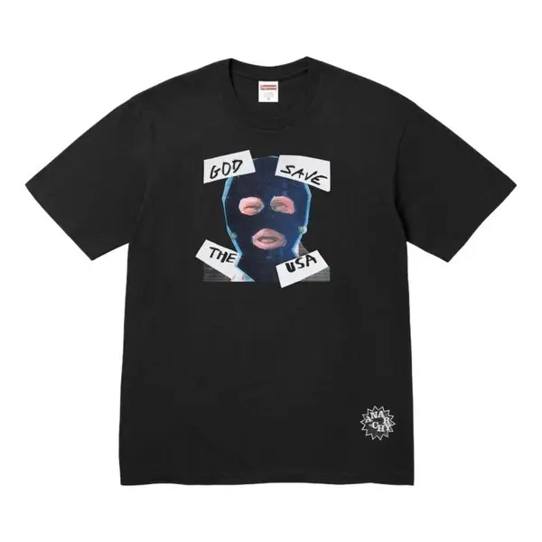 Supreme Ss26 God Save Us T-shirt - Black