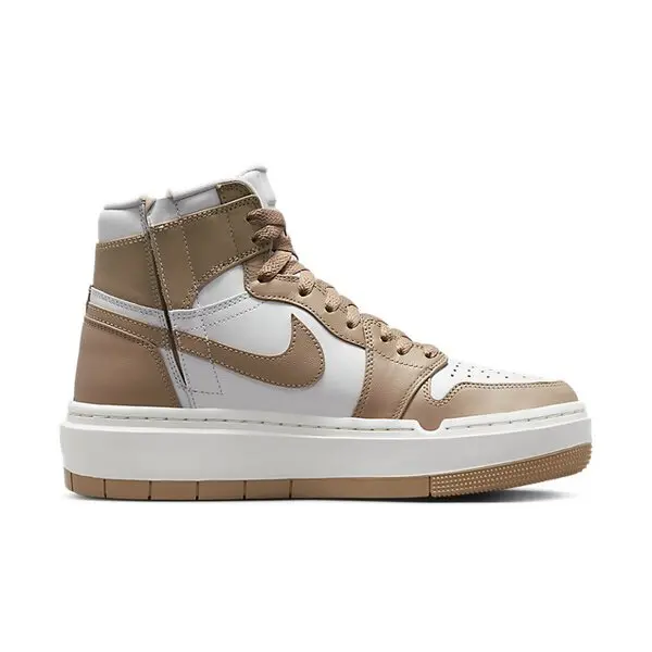 JORDAN Air 1 Elevate High 'vachetta Tan' Sneakers - Cream