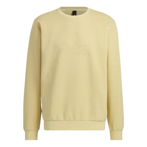 Adidas Tech Logo Sweatshirt - Tan