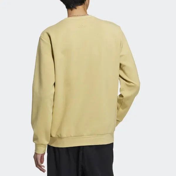Adidas Tech Logo Sweatshirt - Tan