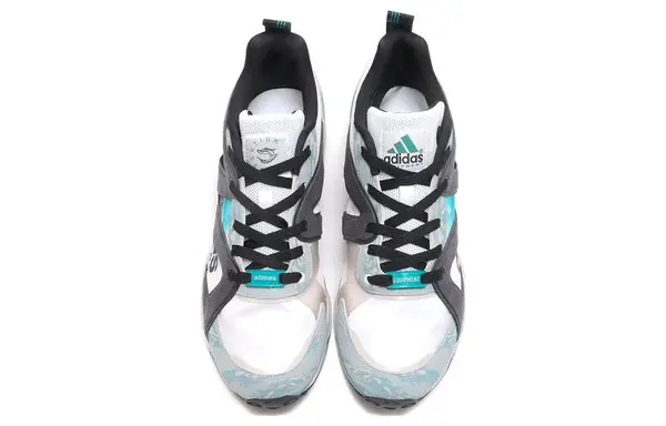 Adidas Eqt Prototype X Atoms "white Blue" Sneakers - White/blue
