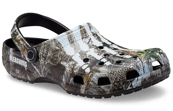 CROCS Pleasures X Realtree X Classic Clog 'skeleton Edge Camo - Brown/blue/green