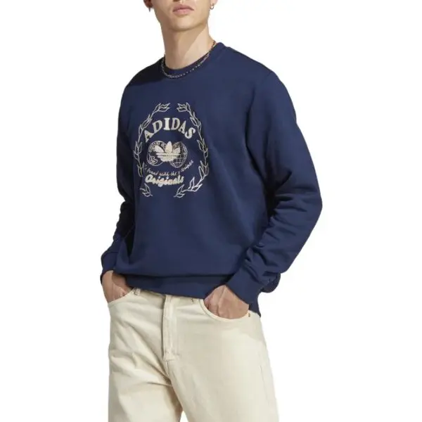 Adidas Graphics Archive Crew Sweatshirt