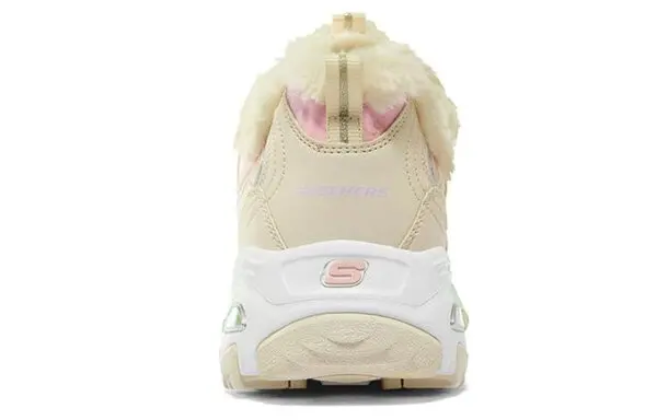 Sketchers D'lites 1.0 Low Top Sneakers - Natural/pink