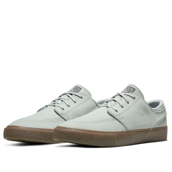 Nike Zoom Stefan Janoski Fl Rm Sb 'pure Platinum Gum' Low Top Sneakers - White