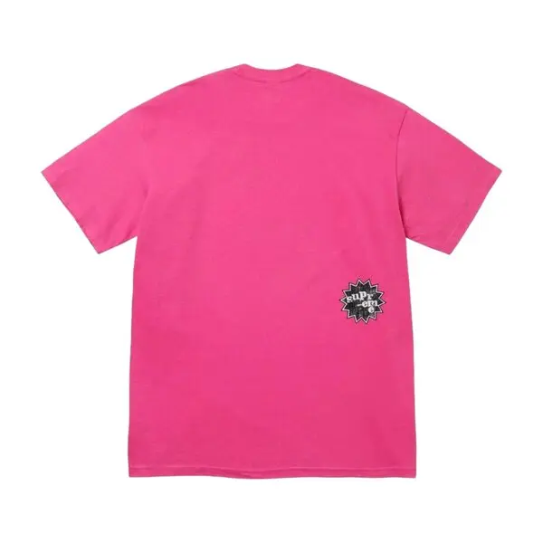 Supreme Ss26 God Save Us T-shirt - Fuchsia