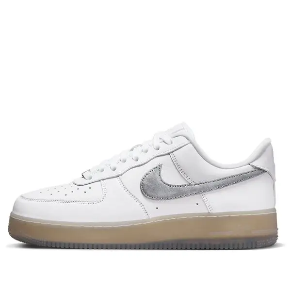 Nike Force 1 '07 Premium Sneakers - White/silver