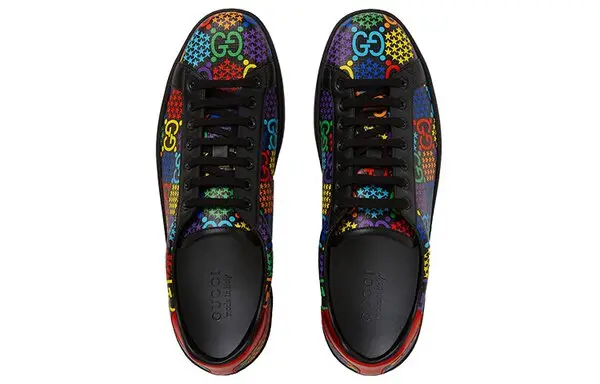 Gucci Ace Gg Supreme Low Psychedelic Sneakers