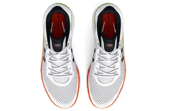 Under Armour Charged Sneakers - White/orange/green