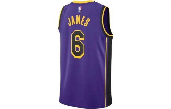 JORDAN Brand Nba Los Angeles Lakers Lebron James Statement Edition 2022/23 Swingman Jersey - None
