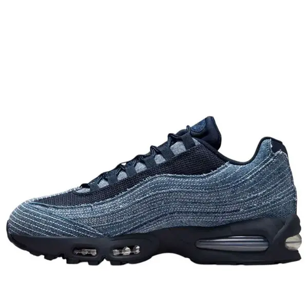 Nike Levi's X Max 95 "obsidian" Denim Sneakers - Obsidian/gym Red/obsidian