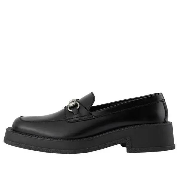 Gucci Horsebit Leather Loafers - Black