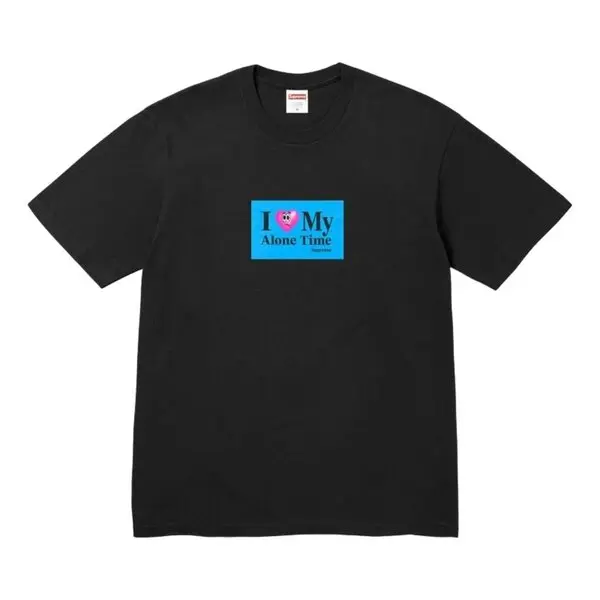 Supreme Ss26 Alone Time T-shirt - Black