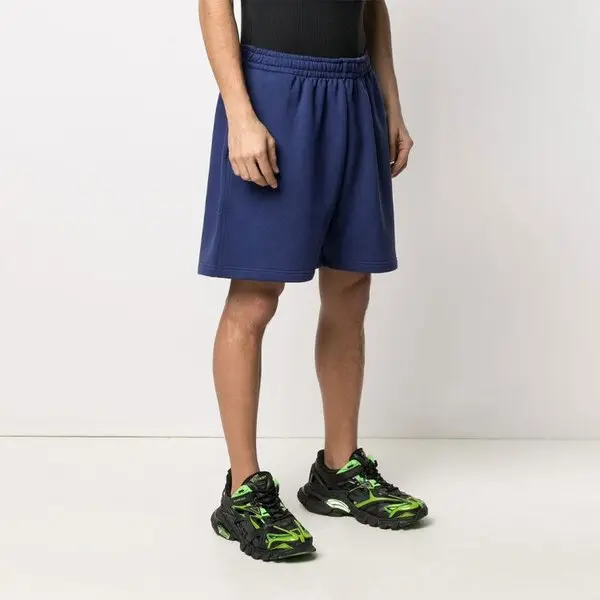 Balenciaga Political Campaign Short - Blue