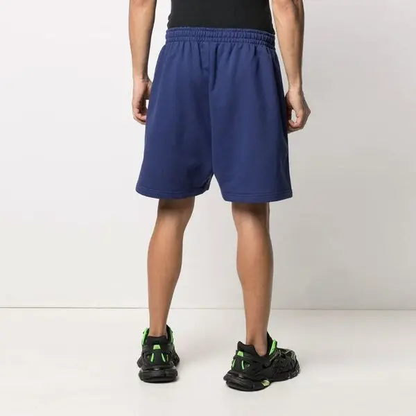 Balenciaga Political Campaign Short - Blue