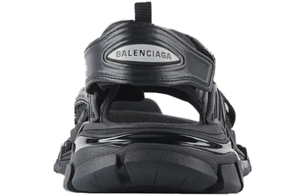 Balenciaga Track Sandal - Black