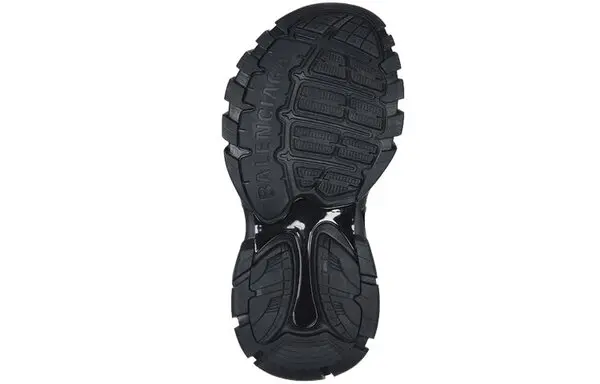 Balenciaga Track Sandal - Black