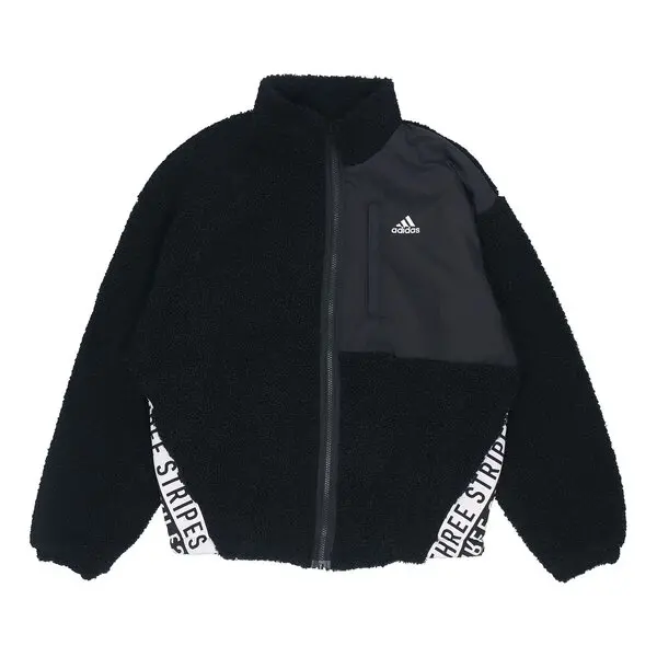 Adidas Boa Jacket With Stand Collar - Black