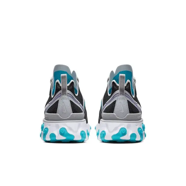 Nike React Element 55 Athletic Sneakers - Black/blue