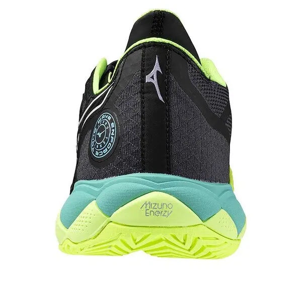 Mizuno Wave Enforce Tour Athletic Sneakers - Black/green
