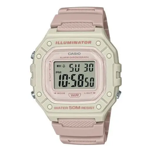 Casio Water Resistant Digital Watch - Multi-color