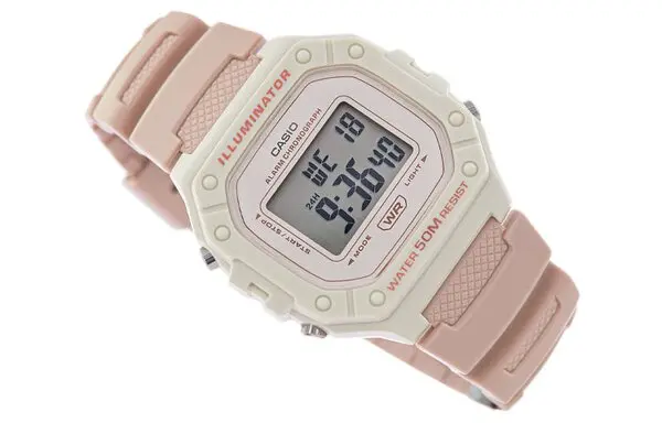 Casio Water Resistant Digital Watch - Multi-color