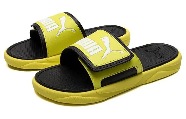 PUMA Royalcat Flip-flops - Yellow/black