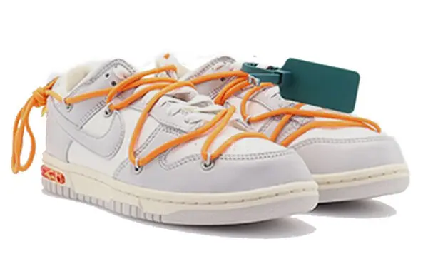 Nike Off-white X Dunk Low 'lot 44 Of 50