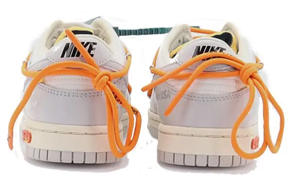 Nike Off-white X Dunk Low 'lot 44 Of 50
