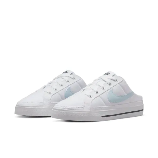 Nike Court Legacy Mule Sneakers - White/blue
