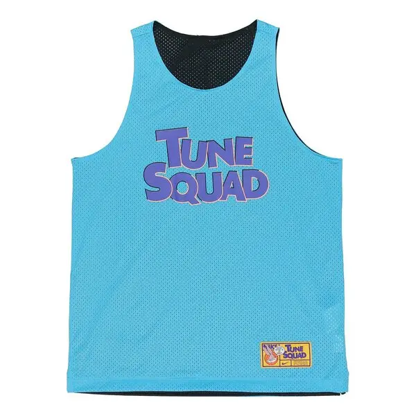 Nike X Space Jam Crossover Large Reversible Sports Basketball Vest - Blue