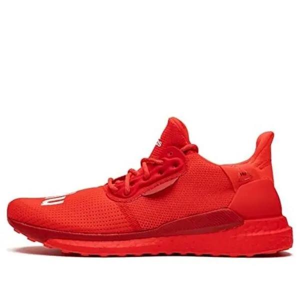 Adidas Pharrell X Solar Hu Glide 'power Sneakers - Red