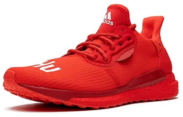 Adidas Pharrell X Solar Hu Glide 'power Sneakers - Red