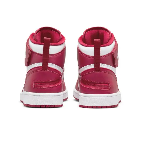 JORDAN 1 High Flyease Sneakers - White/red