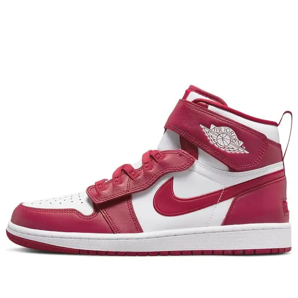 JORDAN 1 High Flyease Sneakers - White/red