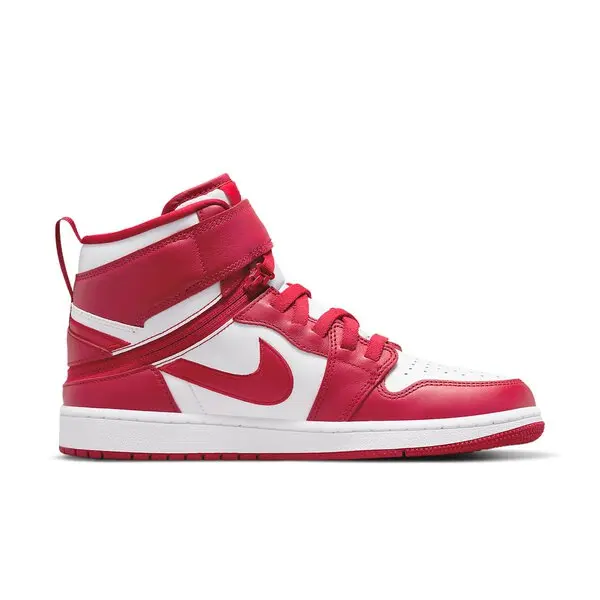 JORDAN 1 High Flyease Sneakers - White/red