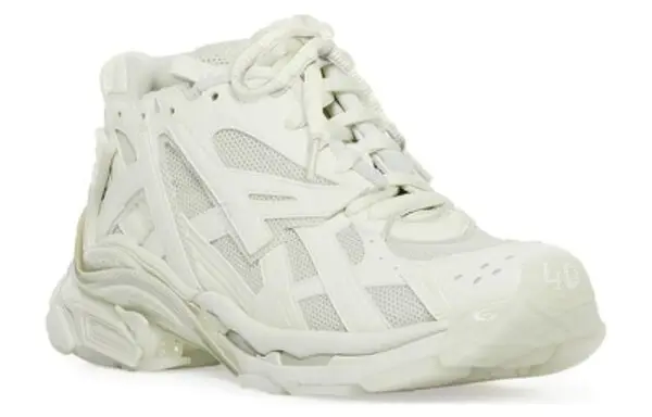 Balenciaga Runner Sneakers - White/black