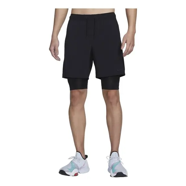 Nike Dri-fit Unlimited 7" 2-in-1 Shorts - Black