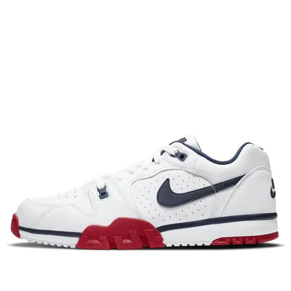 Nike Cross Trainer Low Athletic Sneakers - White/red/blue