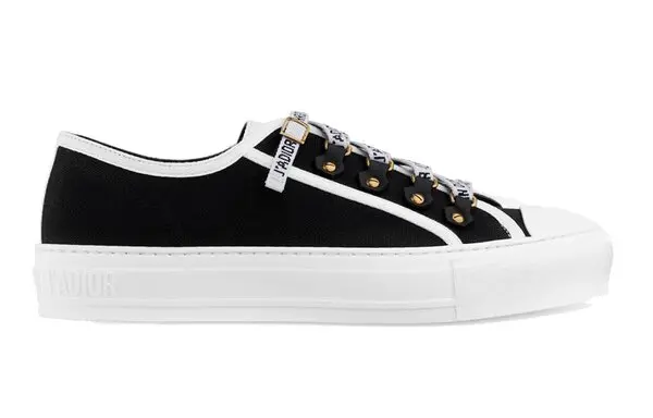 Dior Walk'n' Low Top Canvas Sneakers