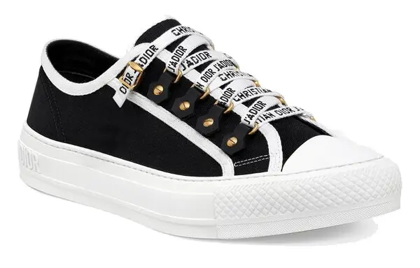 Dior Walk'n' Low Top Canvas Sneakers