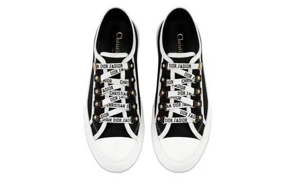 Dior Walk'n' Low Top Canvas Sneakers